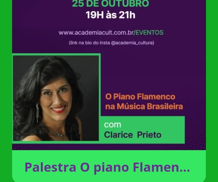 Clarice Gonzalez Prieto Saadi - Mapa Cultural ES