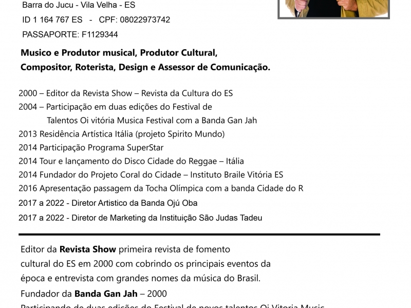 Alan Reis - Mapa Cultural ES